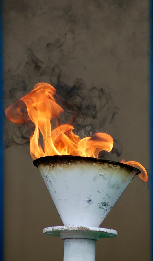 Olympic torch stock photo. Image of sports, pipe, tournament - 6125626