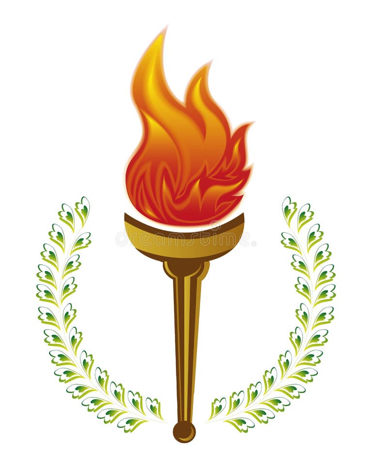 Olympic Torch Logo Stock Illustrations – 1,516 Olympic Torch Logo Stock ...