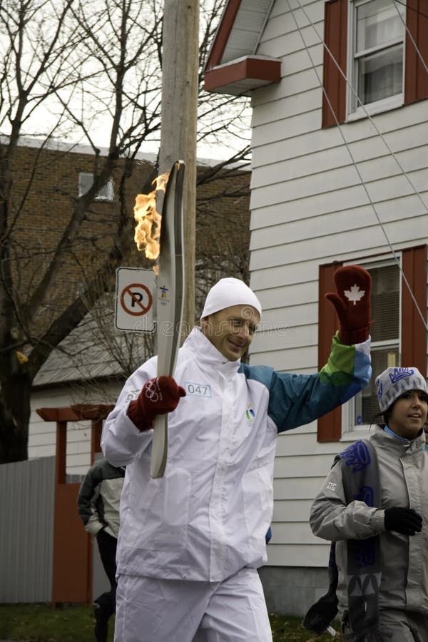 Olympic Torch Relay editorial photo. Image of tree, demonstration ...