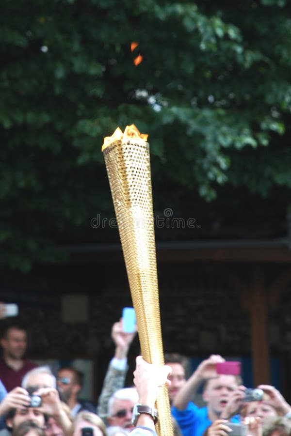 Olympic Torch Relay editorial photography. Image of olympic - 25888707