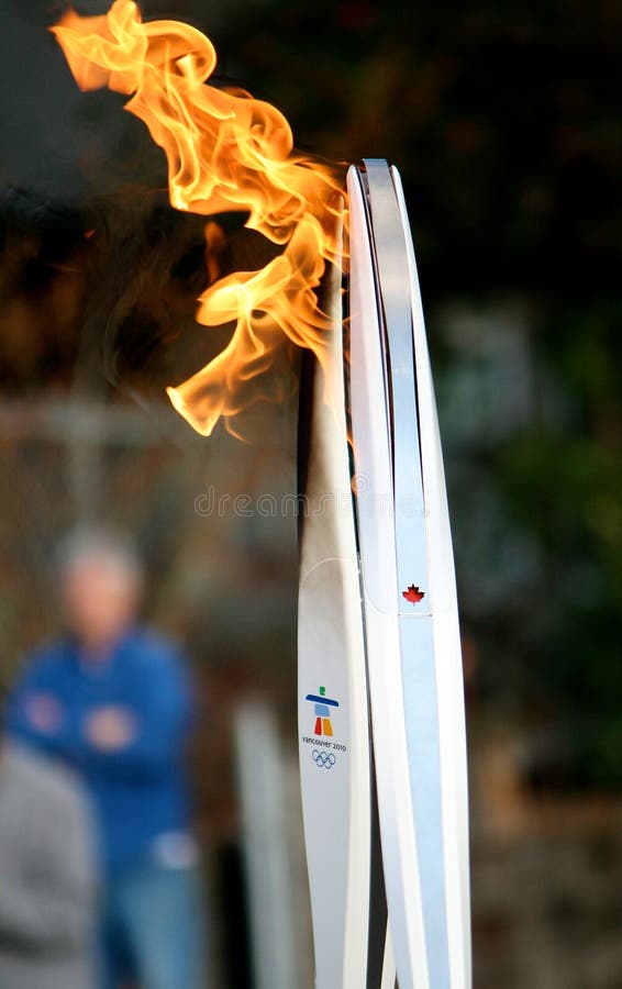 Olympic torches editorial stock image. Image of mythology - 22193364