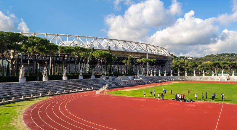 Olympico Stadium, Rome, Italy Editorial Image - Image of olimpic ...