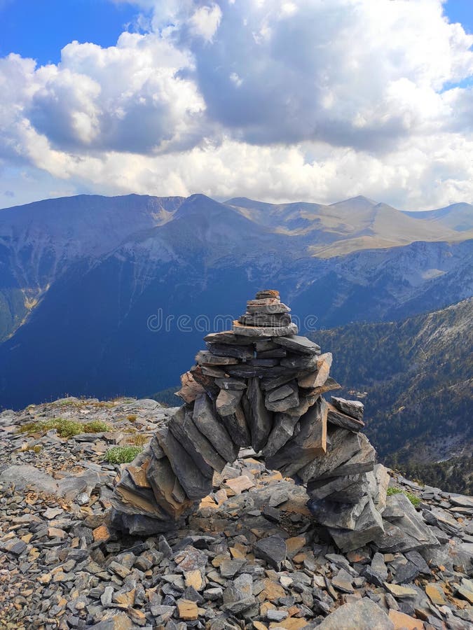 Olympus mountain stock image. Image of greece, view - 158322523