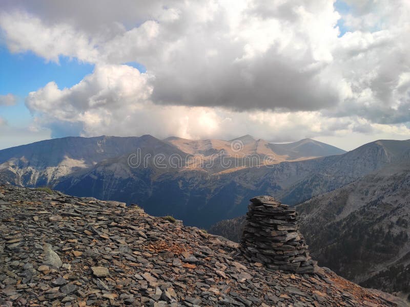 Olympus mountain stock image. Image of forest, olympus - 158322649