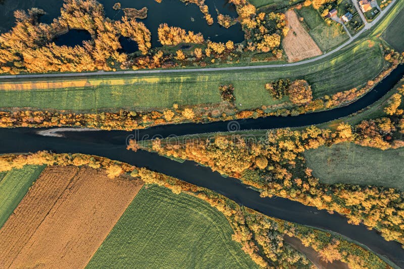Olza Flows into the Oder River, Both Rivers Mark the Border of Poland ...