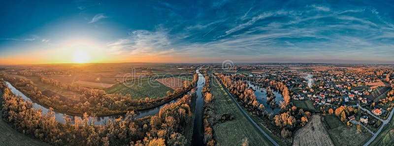 Olza Flows into the Oder River, Both Rivers Mark the Border of Poland ...