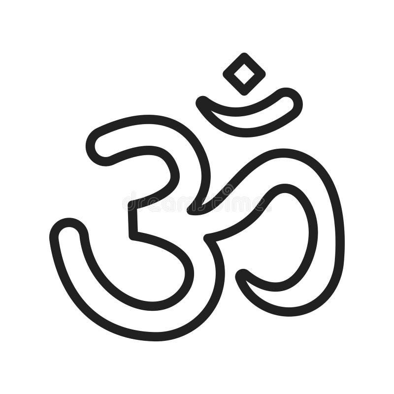 Om Icon Vector Image. Suitable for Mobile Apps, Web Apps and Print ...