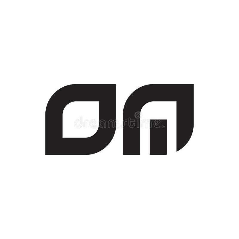 Om Initial Letter Vector Logo Icon Stock Vector - Illustration of ...