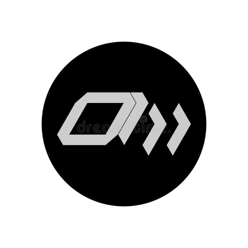 OM Letter Logo Design with Simple Style Stock Vector - Illustration of ...