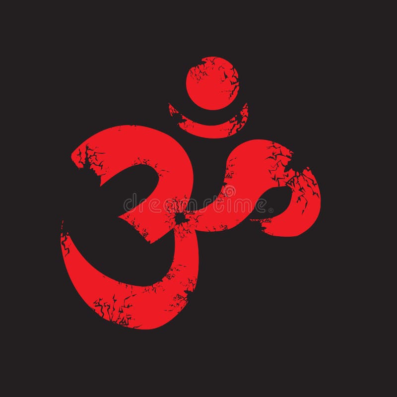 Om sign and symbol stock vector. Illustration of calligraphy - 63122172