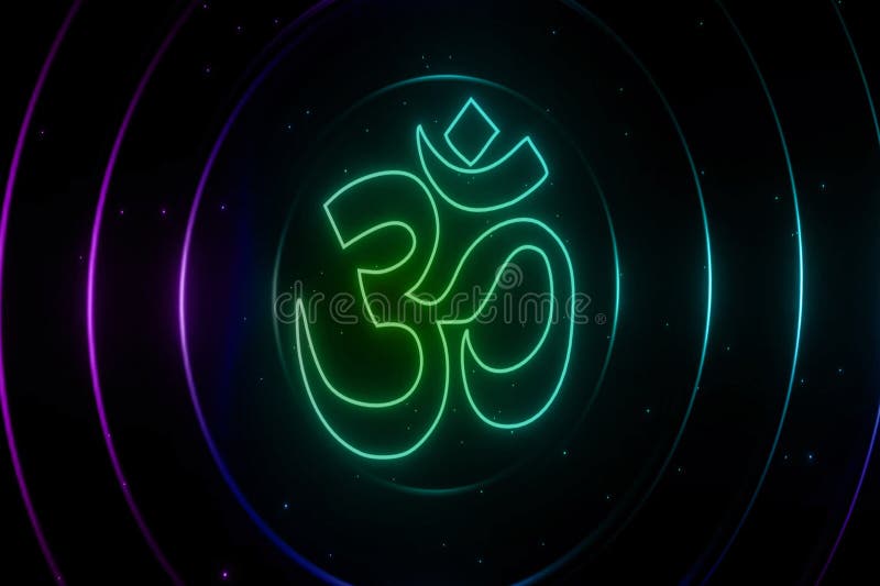 Blue Om Symbol Stock Illustrations – 781 Blue Om Symbol Stock ...