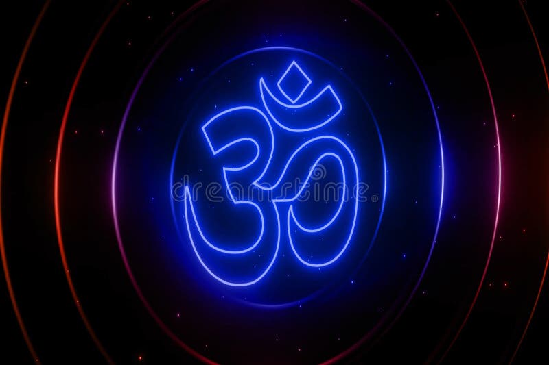Blue Om Symbol Stock Illustrations – 781 Blue Om Symbol Stock ...