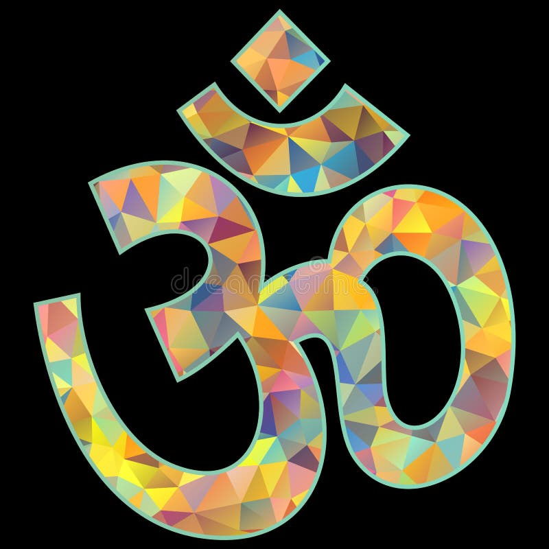 Om symbool vector illustratie. Illustration of samenvatting - 33945284