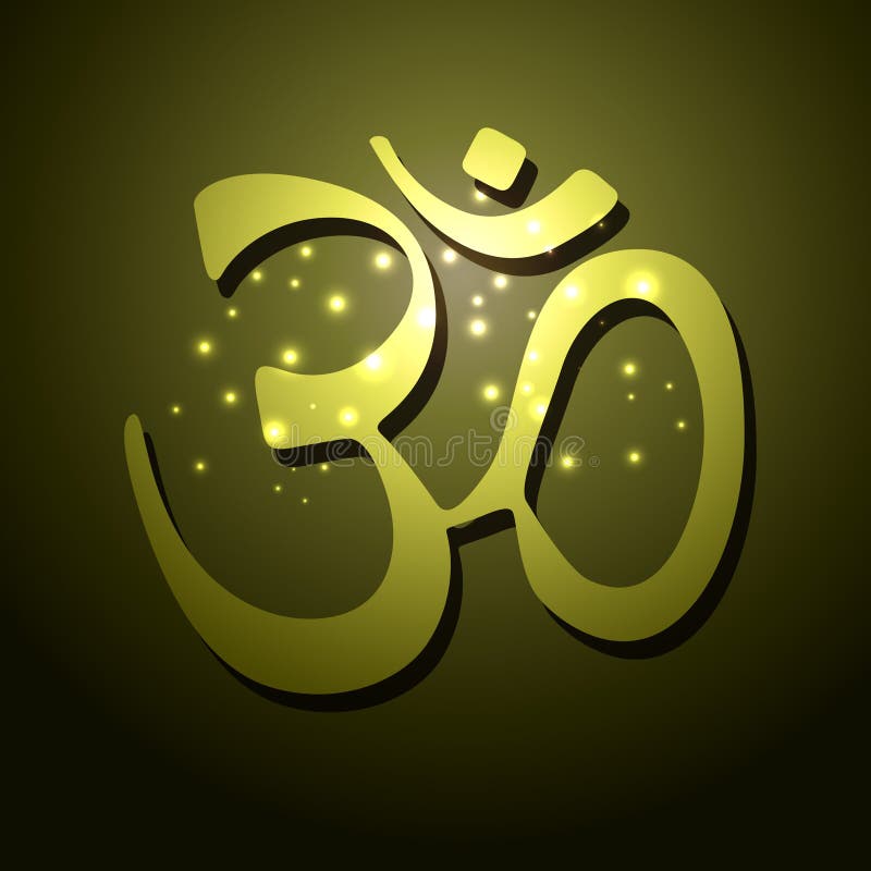 Om symbool vector illustratie. Illustration of kader - 34447662