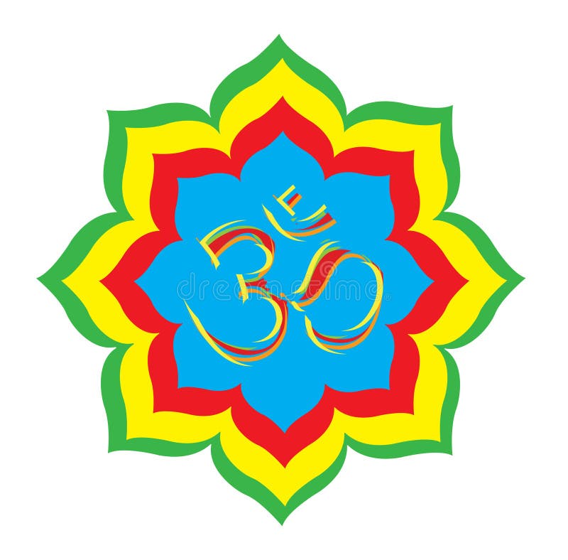 OM-Zeichen vektor abbildung. Illustration von symbol - 11560944