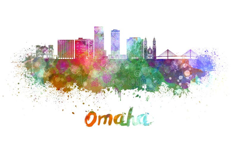 Omaha Skyline Stock Illustrations – 156 Omaha Skyline Stock ...