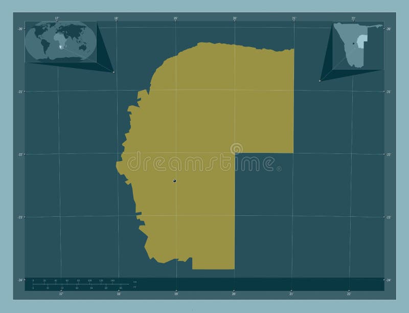 Omaheke, Namibia. Solid. Capital Stock Illustration - Illustration of ...