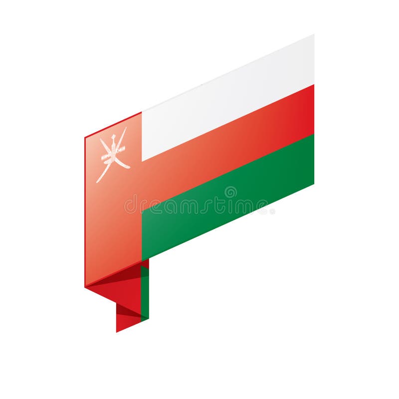 Oman flag, illustration stock illustration. Illustration of patriotic ...
