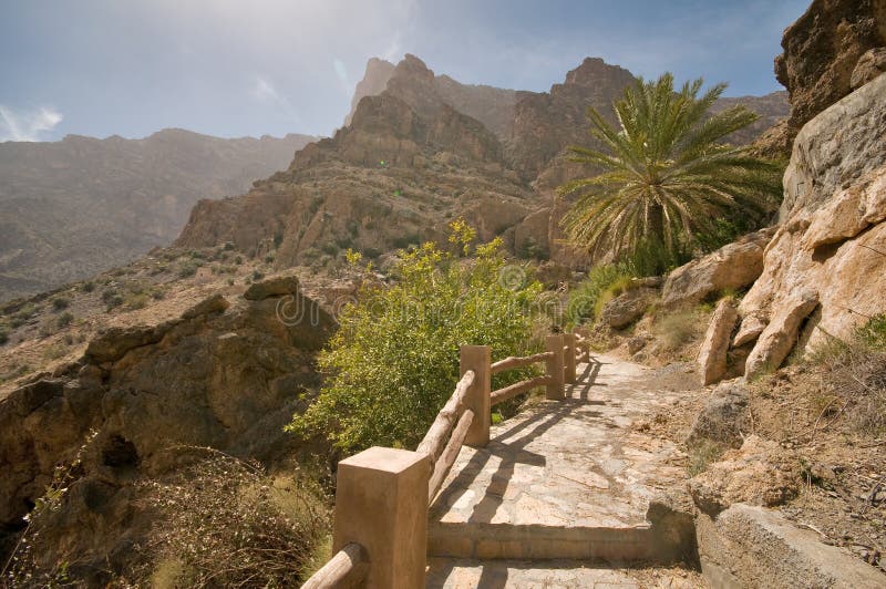 Oman Mountains stock image. Image of village, explore - 20010523