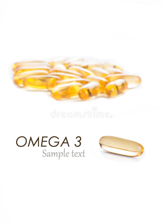 Omega 3 Capsules Sample Text White Stock Photos - Free & Royalty-Free ...