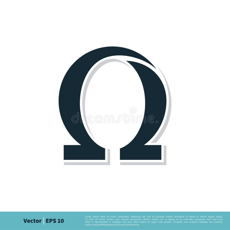Omega Symbol Logo Template Illustration Design. Vector EPS 10 Stock ...