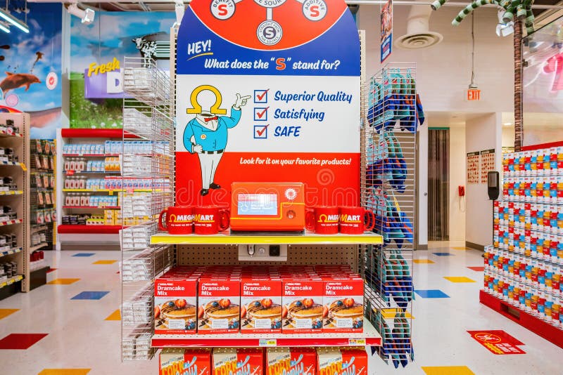 Omega Mart of the Area 15 editorial stock image. Image of meow - 222092964