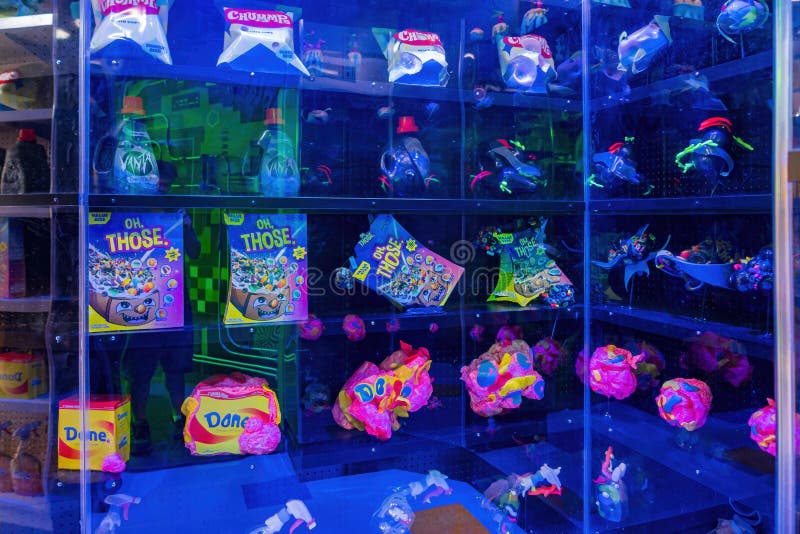 Omega Mart of the Area 15 editorial stock photo. Image of meow - 222093038