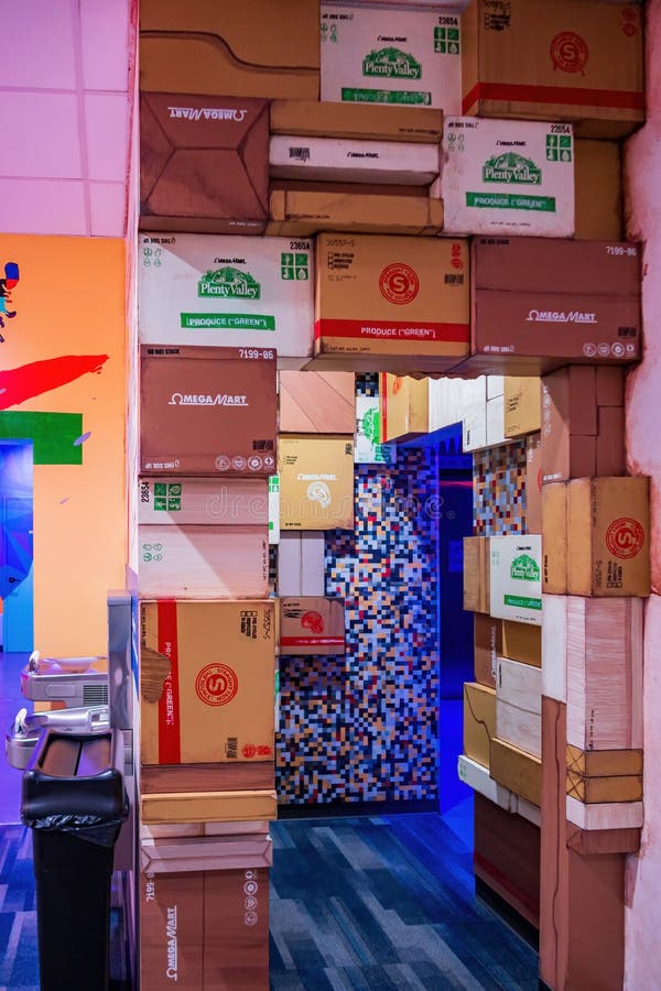 Omega Mart of the Area 15 editorial photo. Image of interior - 222093261