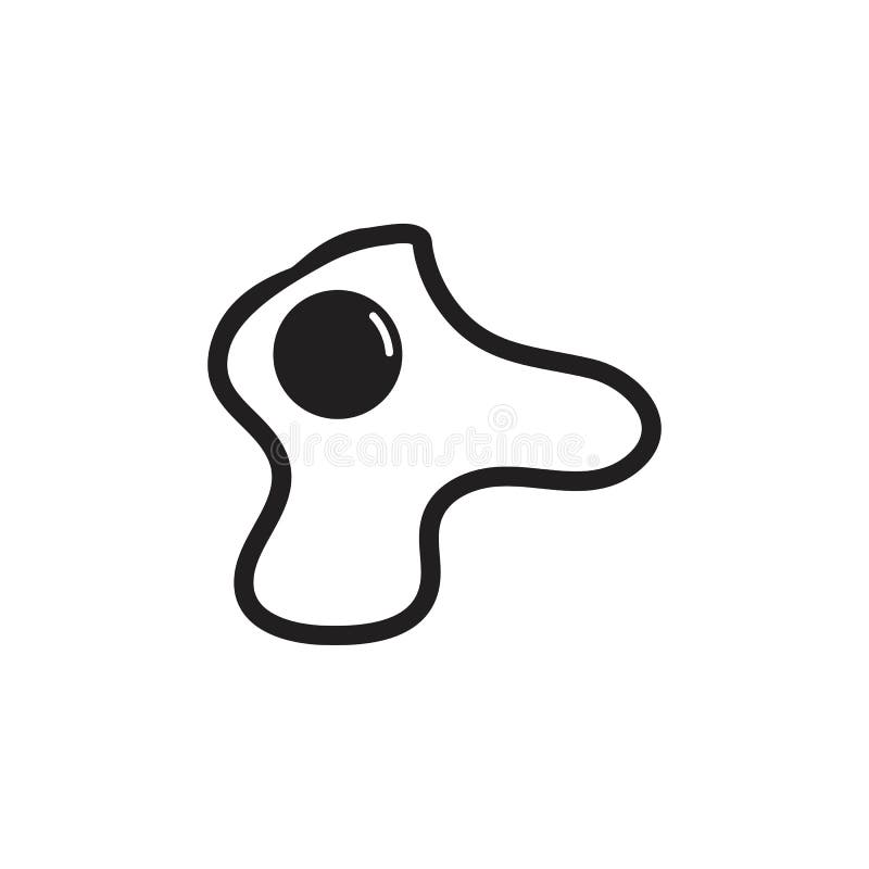 Omelet Icon. Egg Icon Vector Illustration Stock Vector - Illustration ...