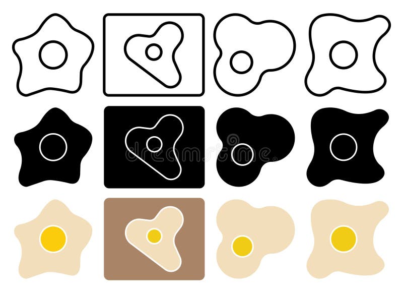 Omelet icon vector stock vector. Illustration of food - 348102372