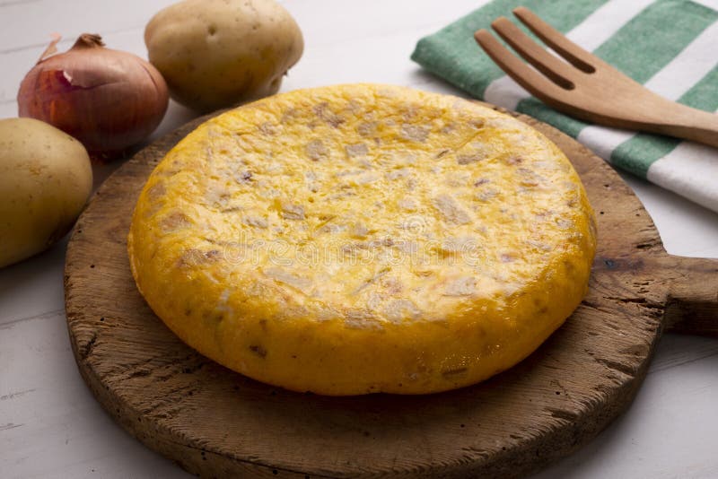 Omelette De Pommes De Terre Espagnole Recette Traditionnelle De Tapa