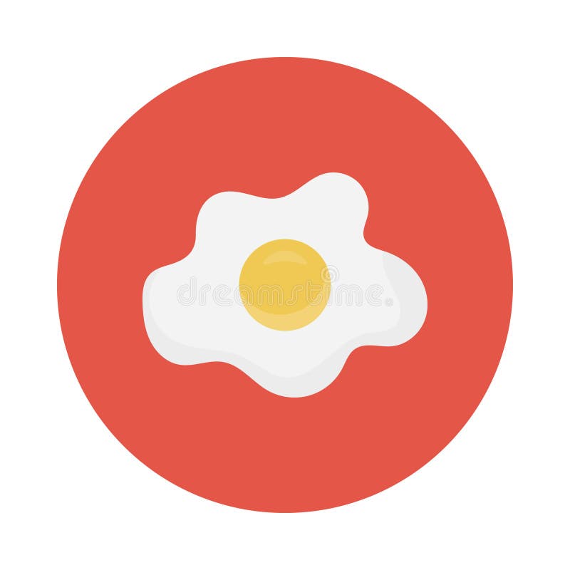 Omelette Glyph Flat Vector Icon Stock Vector - Illustration of design ...