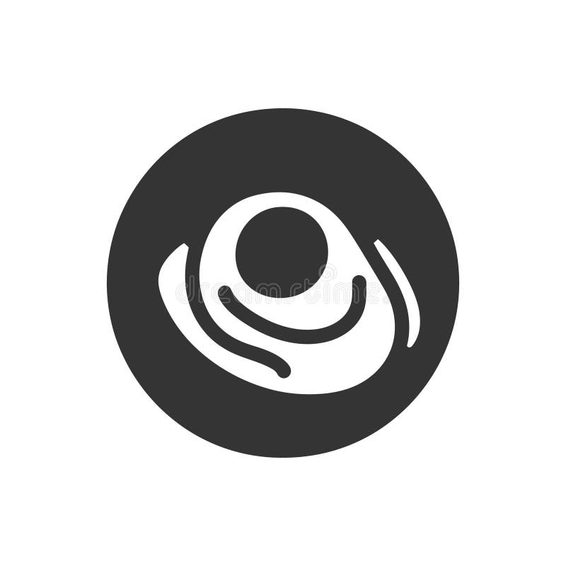 Omelette Icon stock vector. Illustration of symbol, sign - 296705692