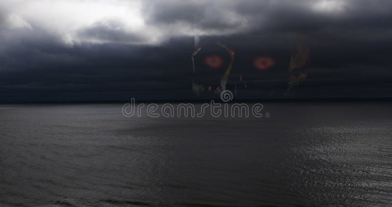 Omen of Danger in a Storm Approaching Stock Photo - Image of danger ...