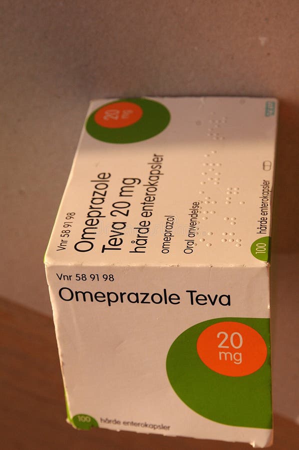 OMEPRAZOLO TEVA 20 MG fotografia stock editoriale. Immagine di economia ...