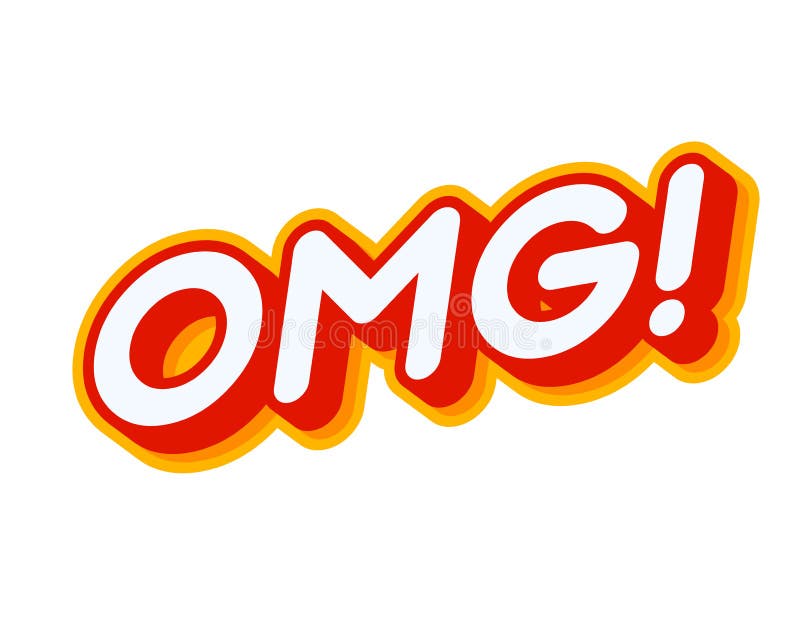 Omg Letters Stock Illustrations – 89 Omg Letters Stock Illustrations ...