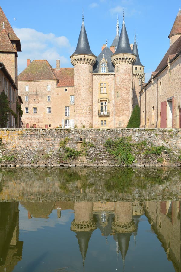 Omgiven Med Vallgrav Slott Bottmingen - Wasserschloss Bottmingen ...