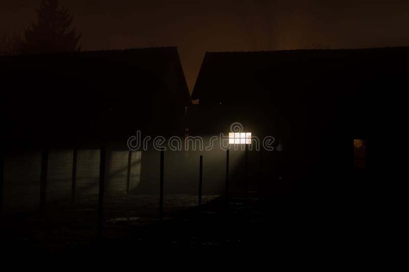Ominous Nights stock image. Image of building, mystery - 51417023