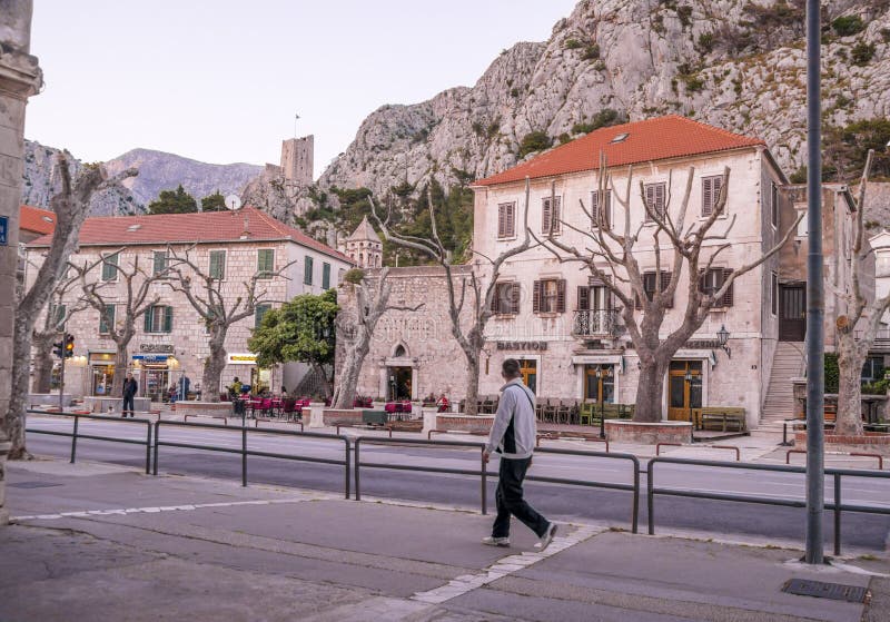 Omis town, Croatia editorial stock image. Image of croatia - 91866189