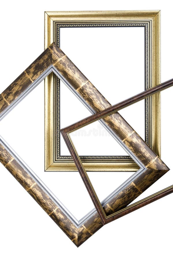 Omlijsting Op Witte Close-up Stock Afbeelding - Image of beeld ...