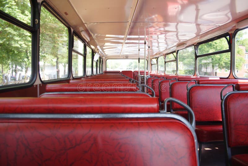 Omnibus imagen de archivo. Imagen de interior, sentada - 15914737