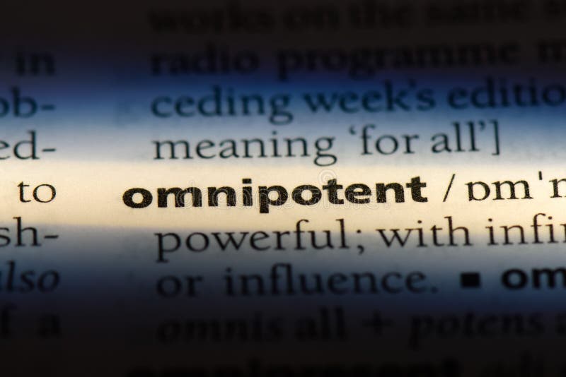 Omnipotent Word Stock Photos - Free & Royalty-Free Stock Photos from Dreamstime