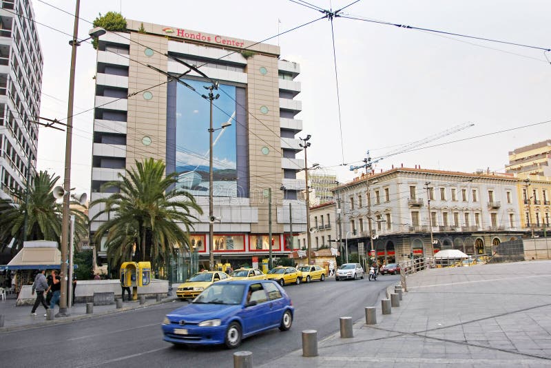 Omonia Square in Athens, Greece Editorial Photo - Image of city, tree ...