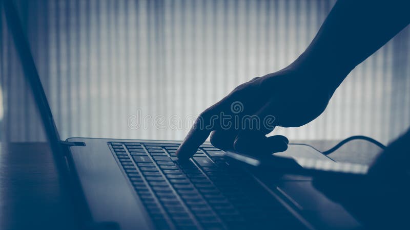 Omputer Crime Concept, Hacker, Cyber Crime Hand Reaching, Stealing ...