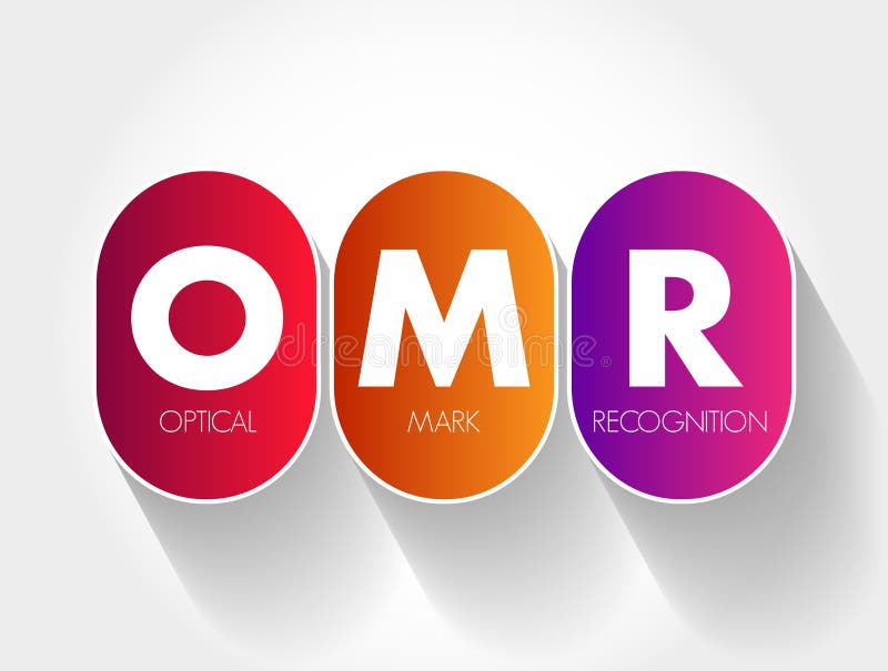 OMR Optical Mark Recognition - Process of Reading Information that ...
