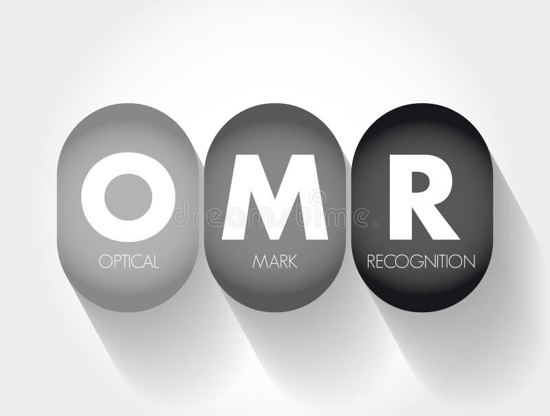 OMR Optical Mark Recognition - Process of Reading Information that ...