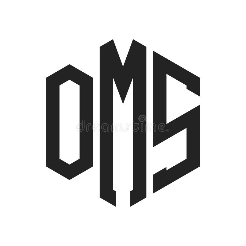 OMS Logo Design. Initial Letter OMS Monogram Logo Using Hexagon Shape ...