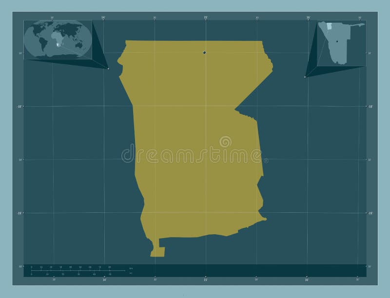 Omusati, Namibia. Solid. Capital Stock Illustration - Illustration of ...