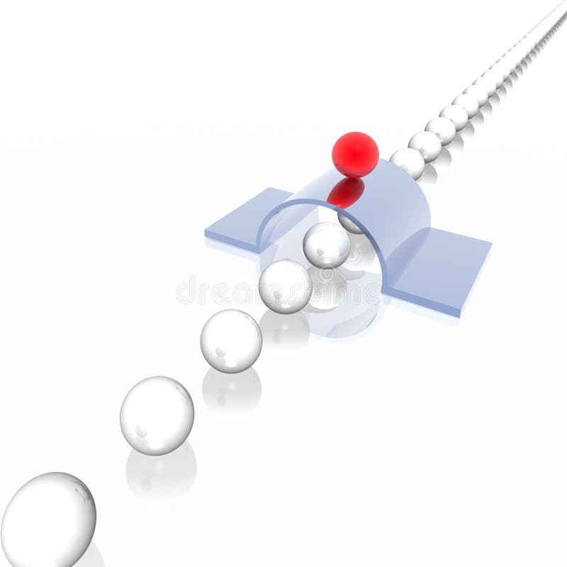 Onafhankelijk cijfer stock illustratie. Illustration of zaken - 7651128