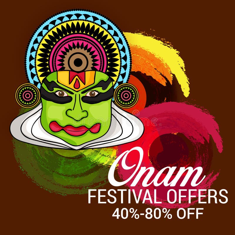 Onam stock illustration. Illustration of offer, design - 98308553